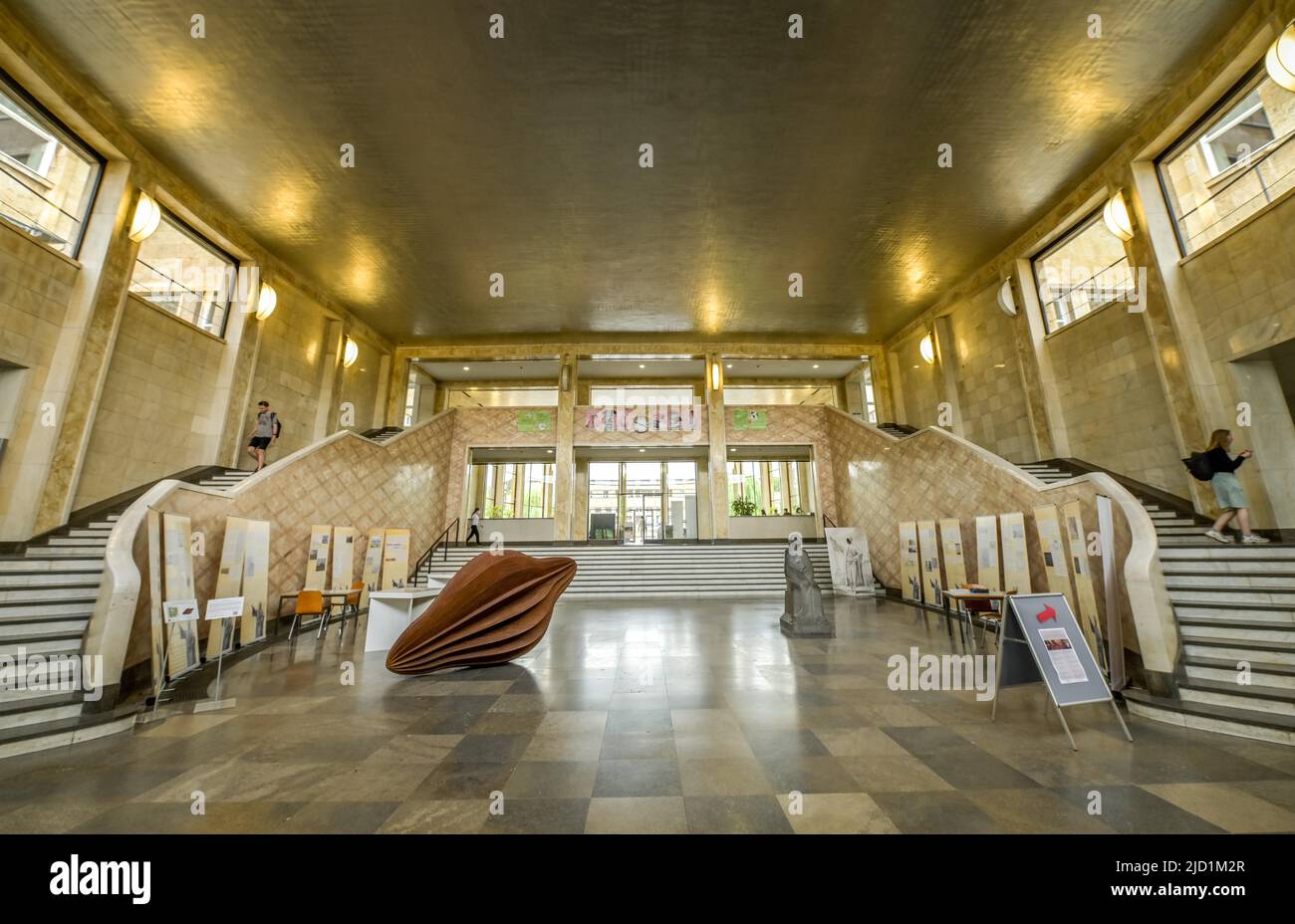 Entrance Hall, I. G. Farben House, Goethe University, Westend Campus ...