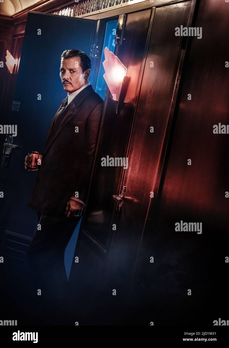 JOHNNY DEPP in MURDER ON THE ORIENT EXPRESS (2017), directed by KENNETH ...