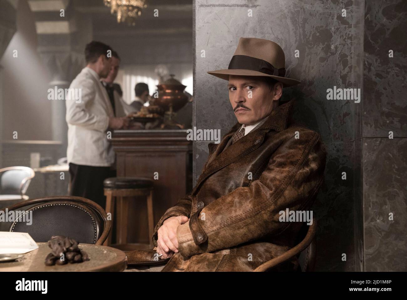 JOHNNY DEPP in MURDER ON THE ORIENT EXPRESS (2017), directed by KENNETH ...