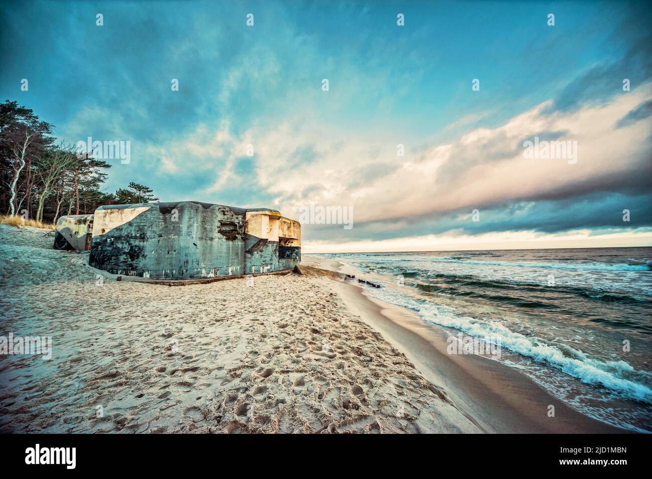 Polish bunker hi-res stock photography and images - Alamy