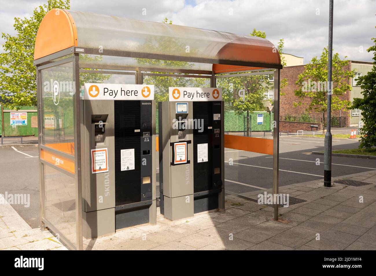 Car park meters hi-res stock photography and images - Alamy