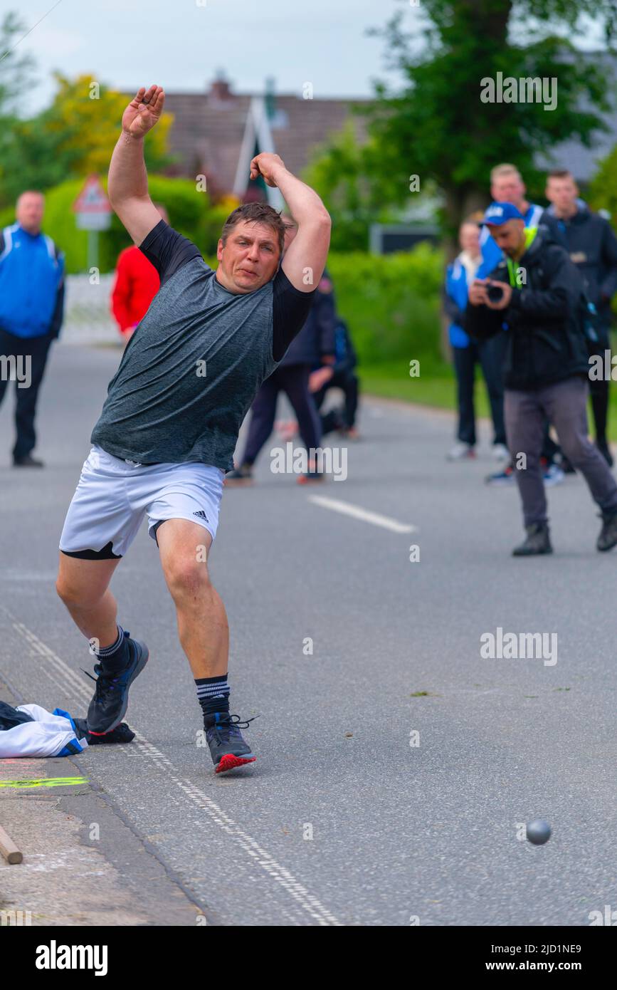 European Championship Bowling in Suederhastedt, street bowling ...