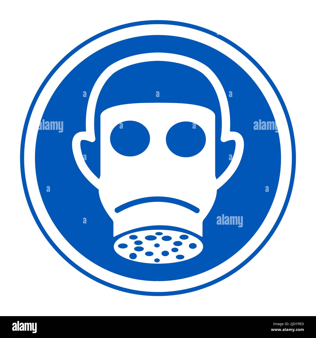 Symbol Wear Full Face Sign Isolate On White Background,Vector ...