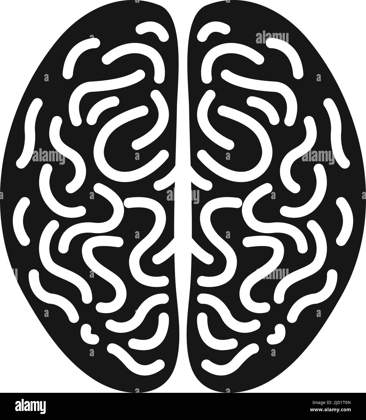 Brain icon. Intellect symbol. Human mind sign Stock Vector Image & Art ...