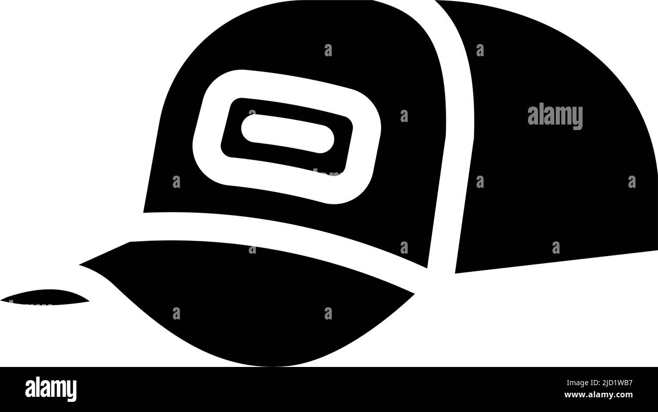 Stylish black baseball cap Stock Vector Images - Alamy