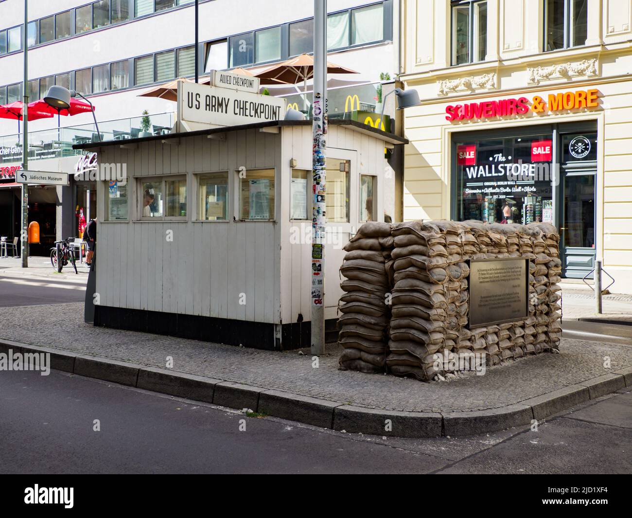 Berlin, Germany Augg 2020: - Check point charlie (or "Checkpoint C ...