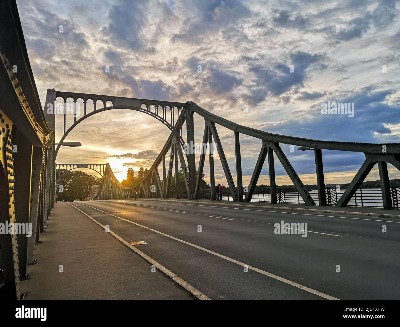 Border on glienicke bridge hi-res stock photography and images - Alamy