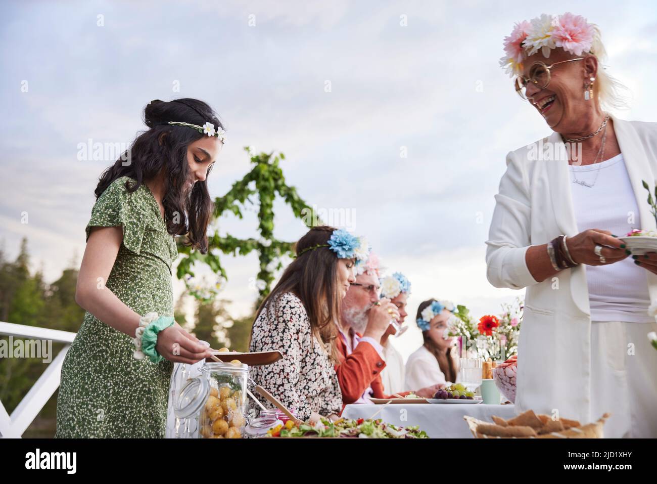 Midsummer dinner hi-res stock photography and images - Alamy