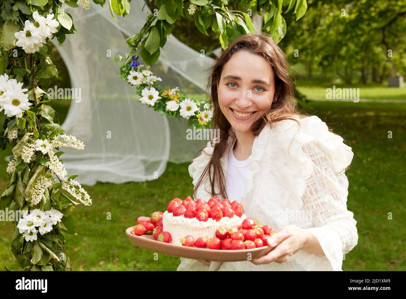 Maypole carrying hi-res stock photography and images - Alamy