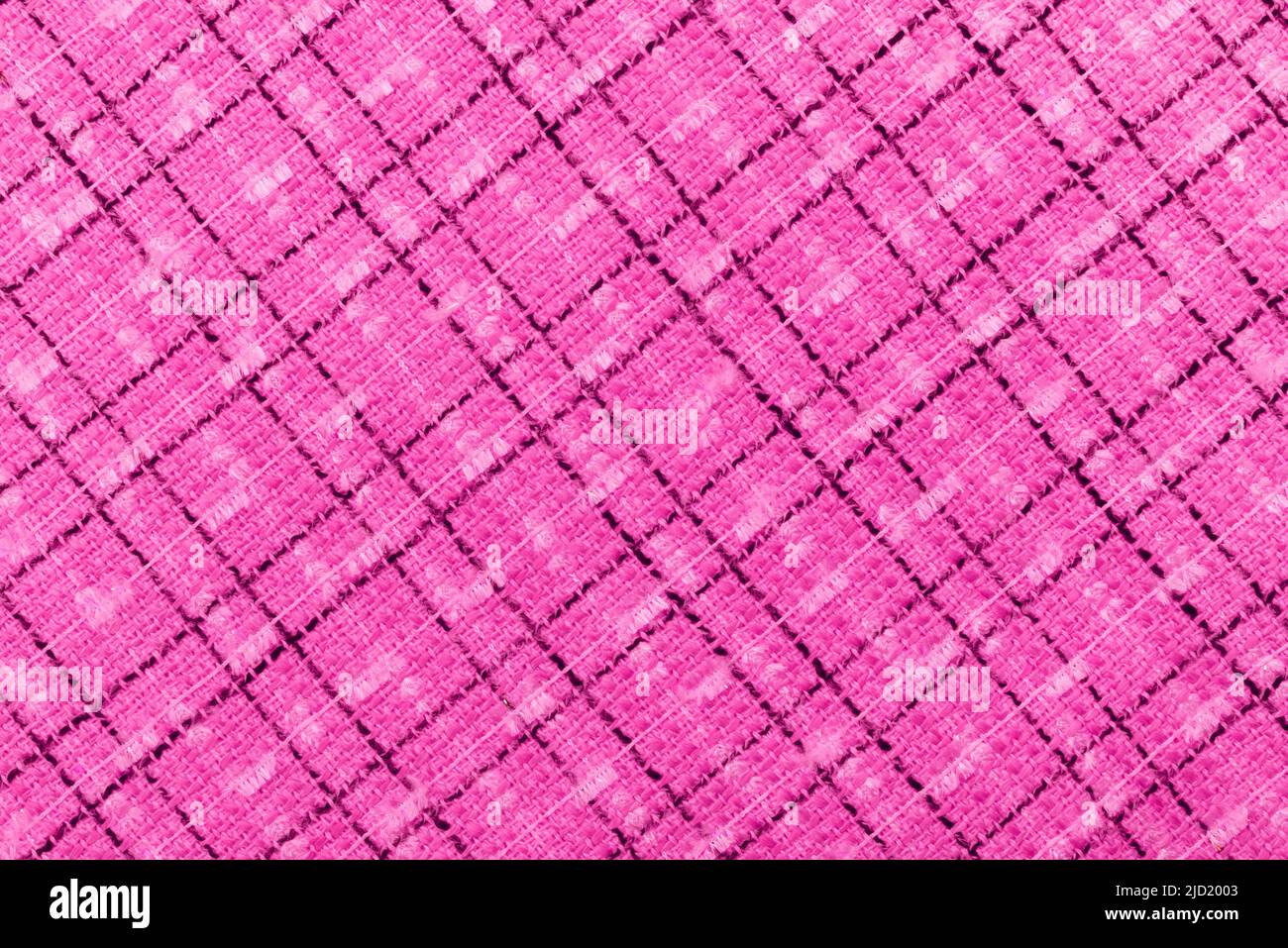 Fabric.Checkered fabric. Checkered pattern on fabric of different ...