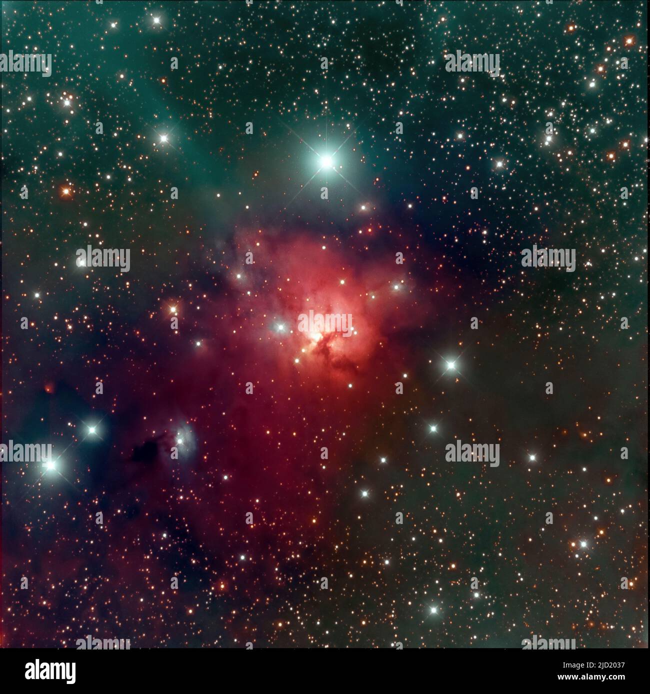 Northern Trifid Nebula (NGC 1579) in constellation Perseus Stock Photo - Alamy