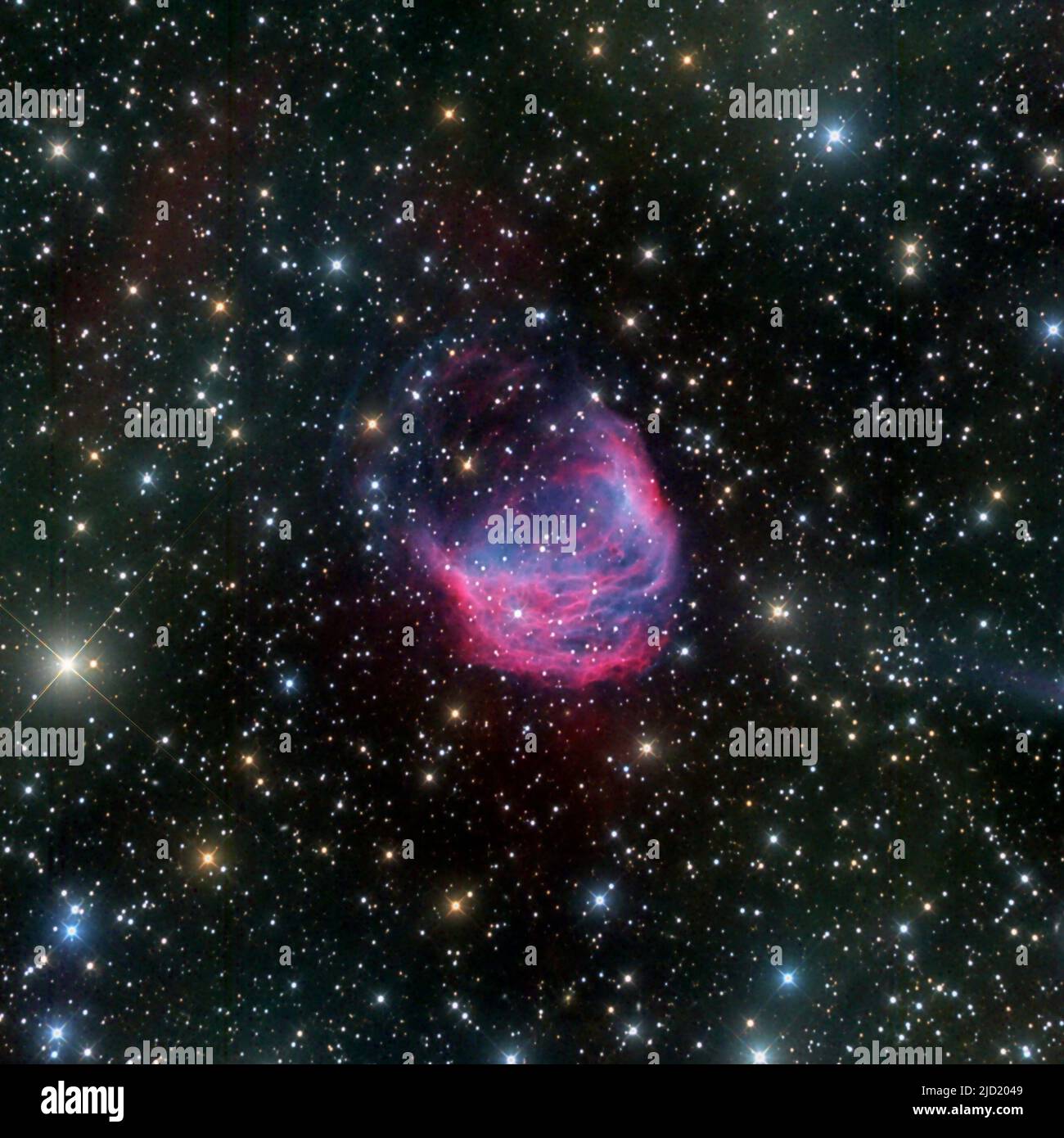 Medusa Nebula (Abell 21) in constellation Gemini Stock Photo - Alamy