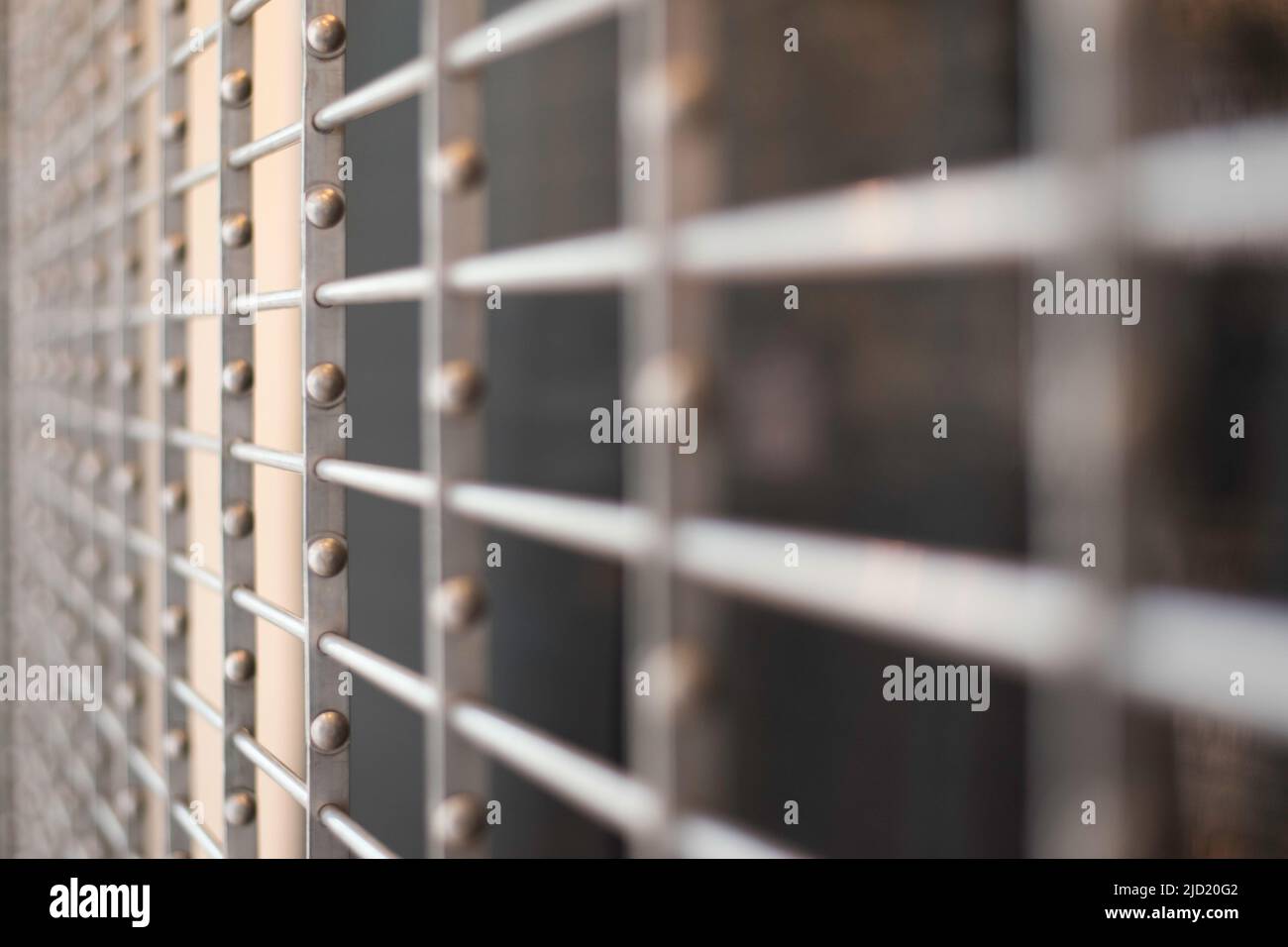 Security Gate Protecting a Store While Closed In a Providence Mall ...