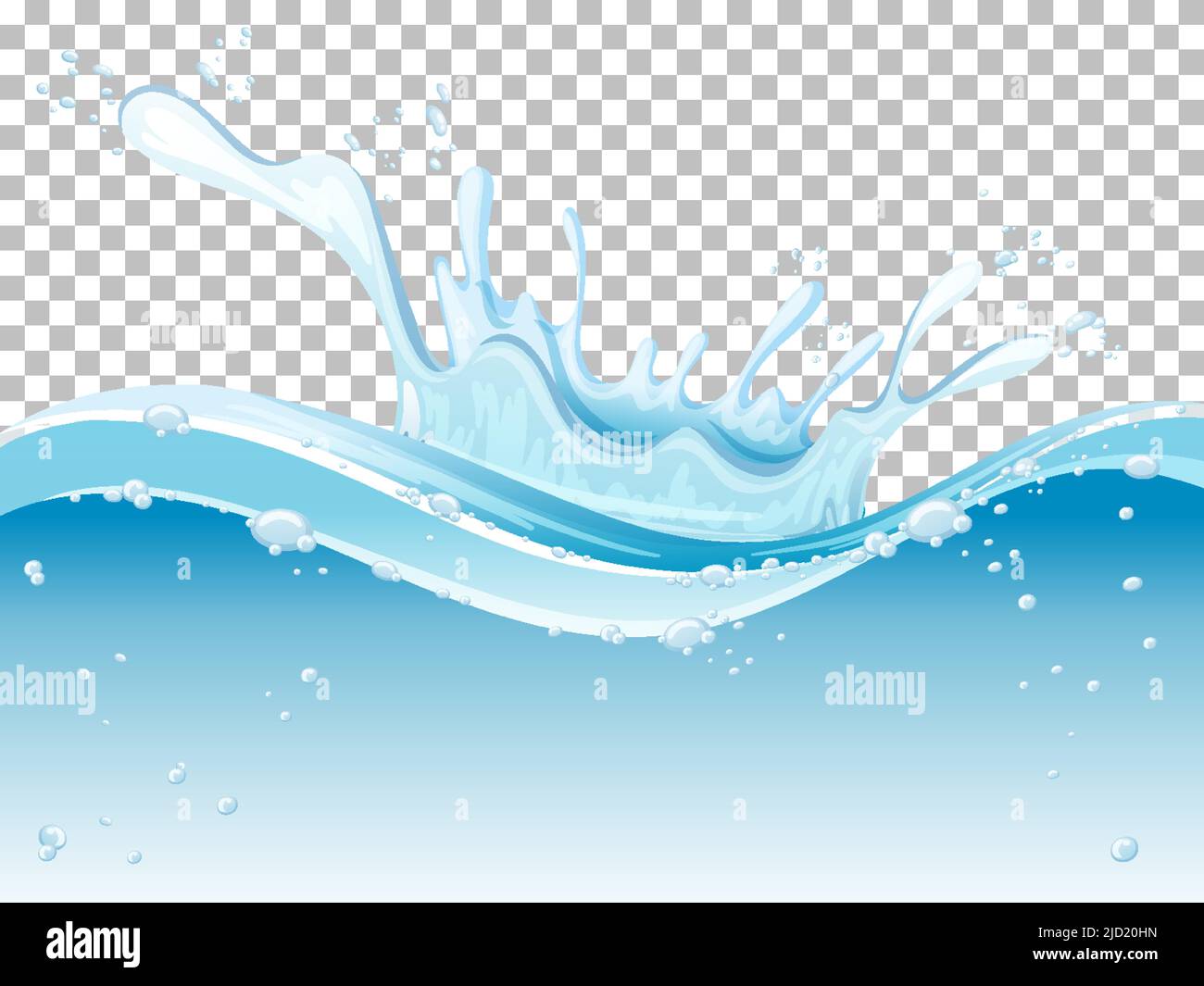 Water splash on grid background illustration Stock Vector Image & Art ...
