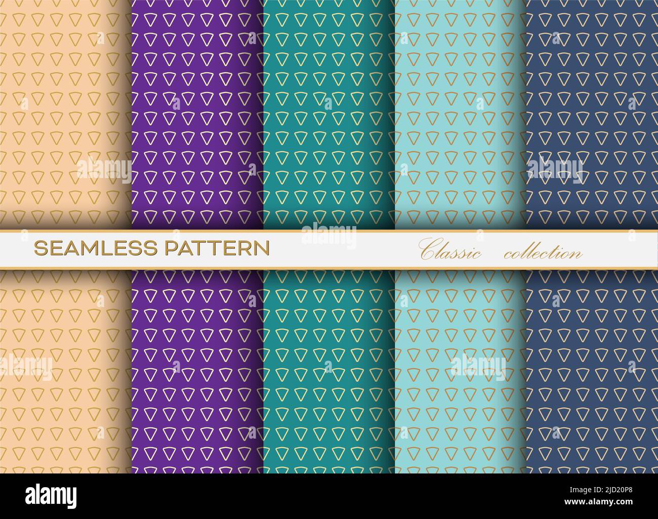 set seamless abstract pattern of arbitrary shapes of different color ...