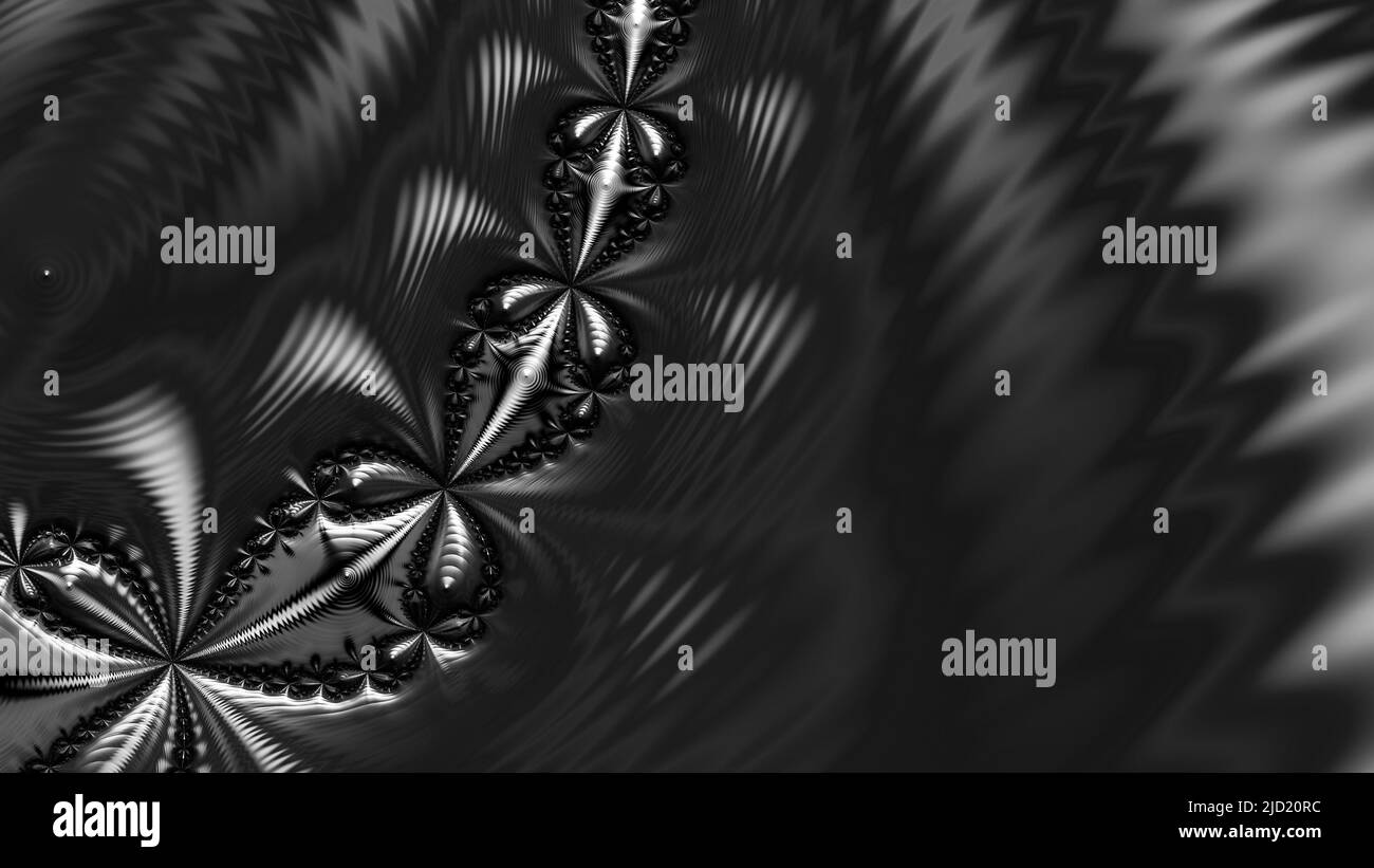 Abstract Computer generated Fractal design. A fractal is a never-ending ...