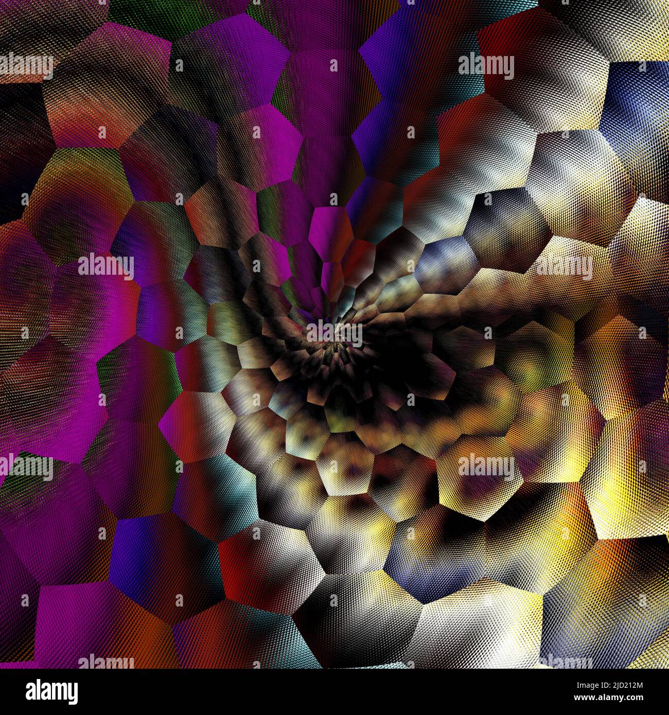 Abstract Computer generated Fractal design. A fractal is a never-ending ...