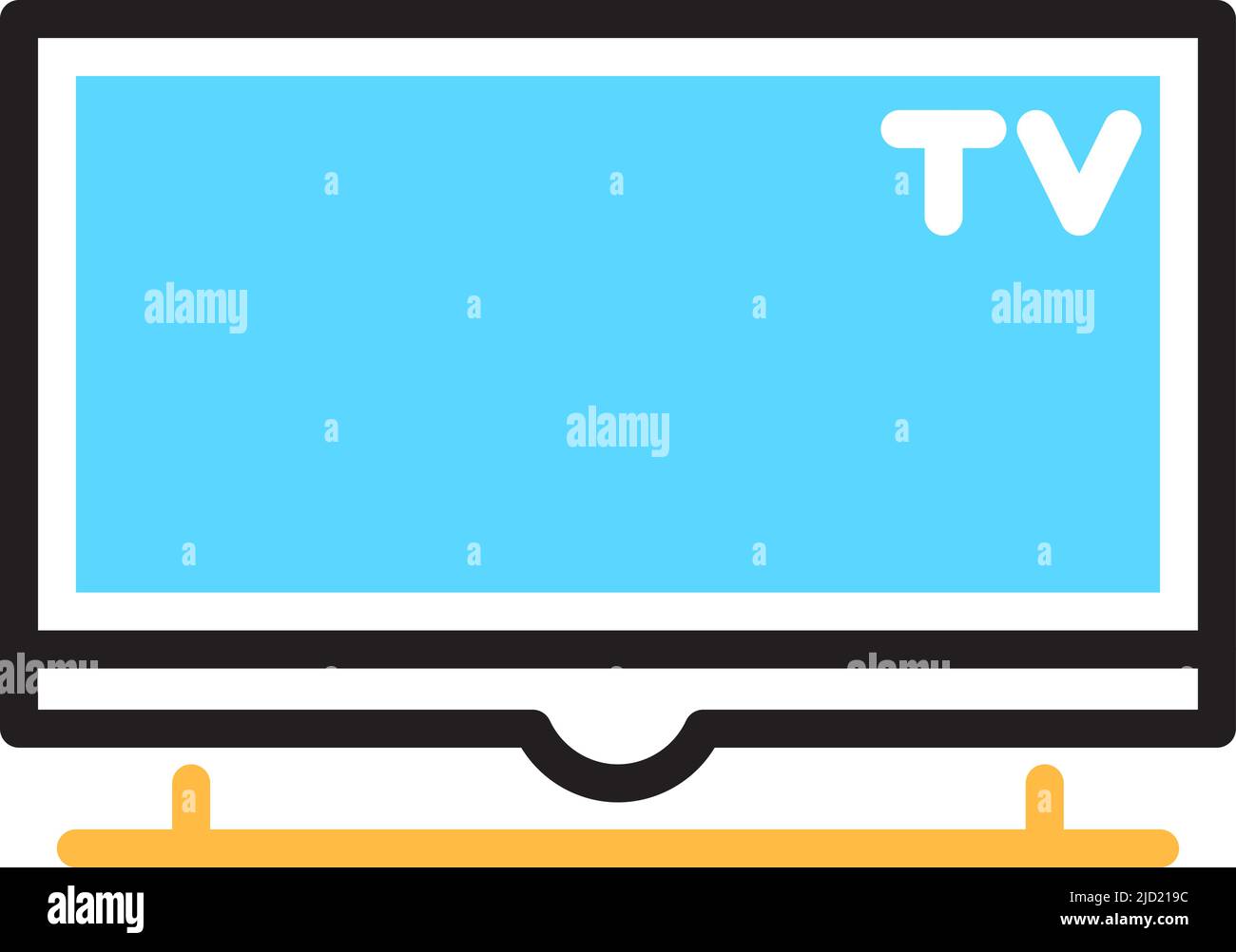 Video display Stock Vector Images - Alamy