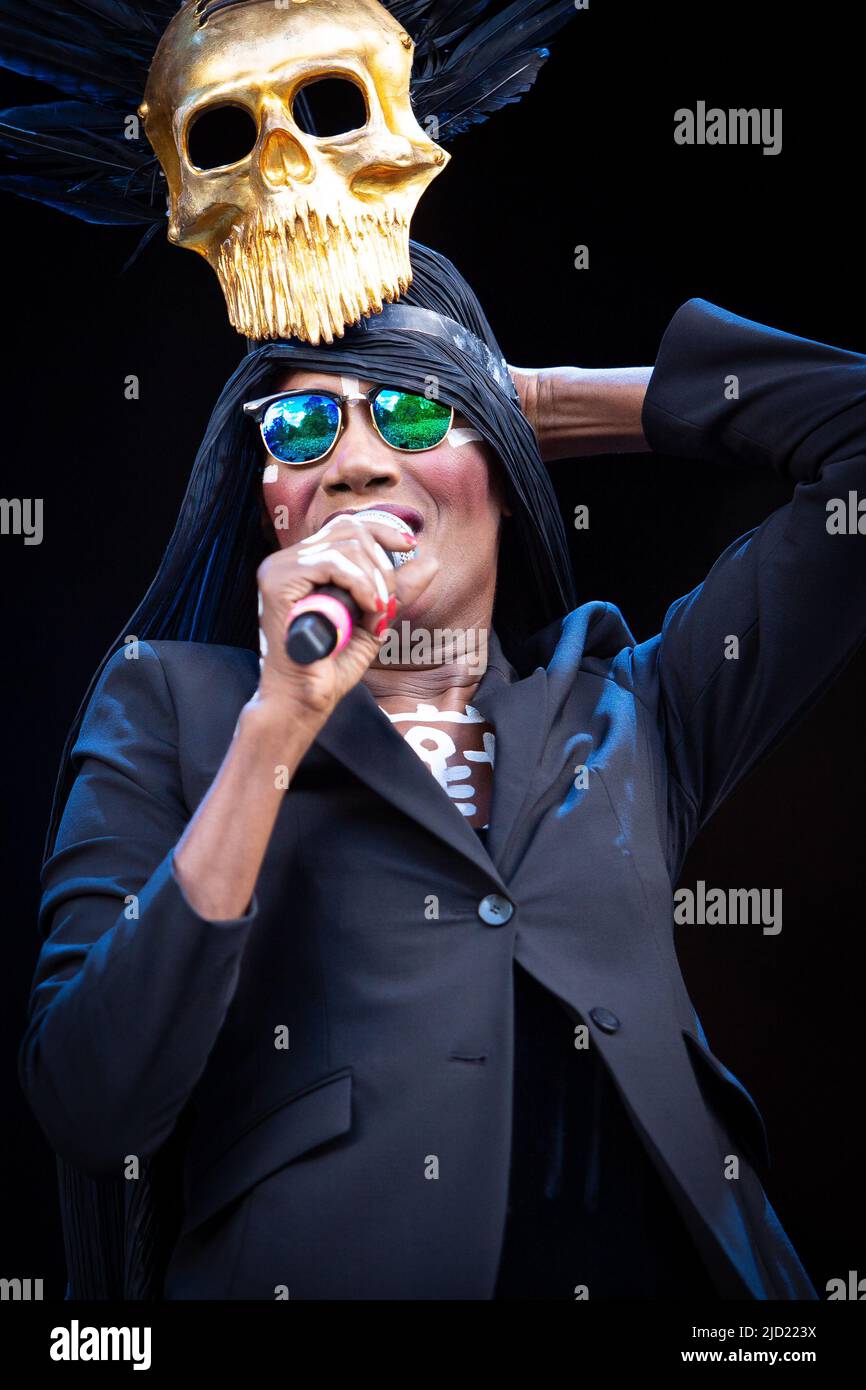 Oslo, Norway. 16th June, 2022. The Jamaican singer and songwriter Grace ...