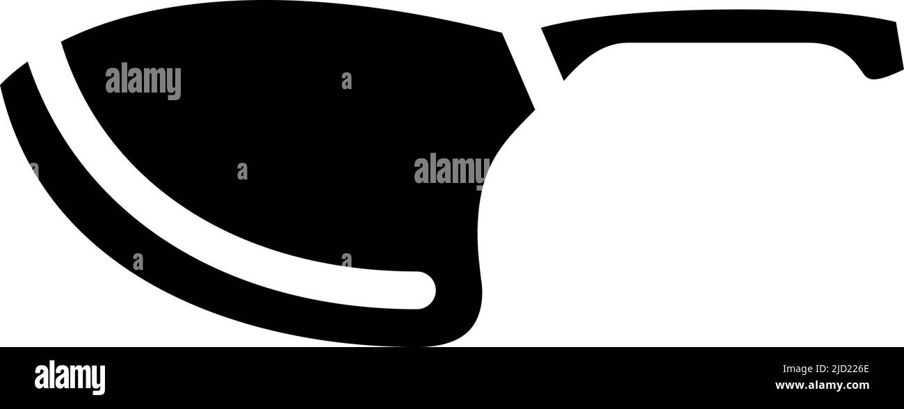 knife for cutting fish glyph icon vector illustration Stock Vector ...