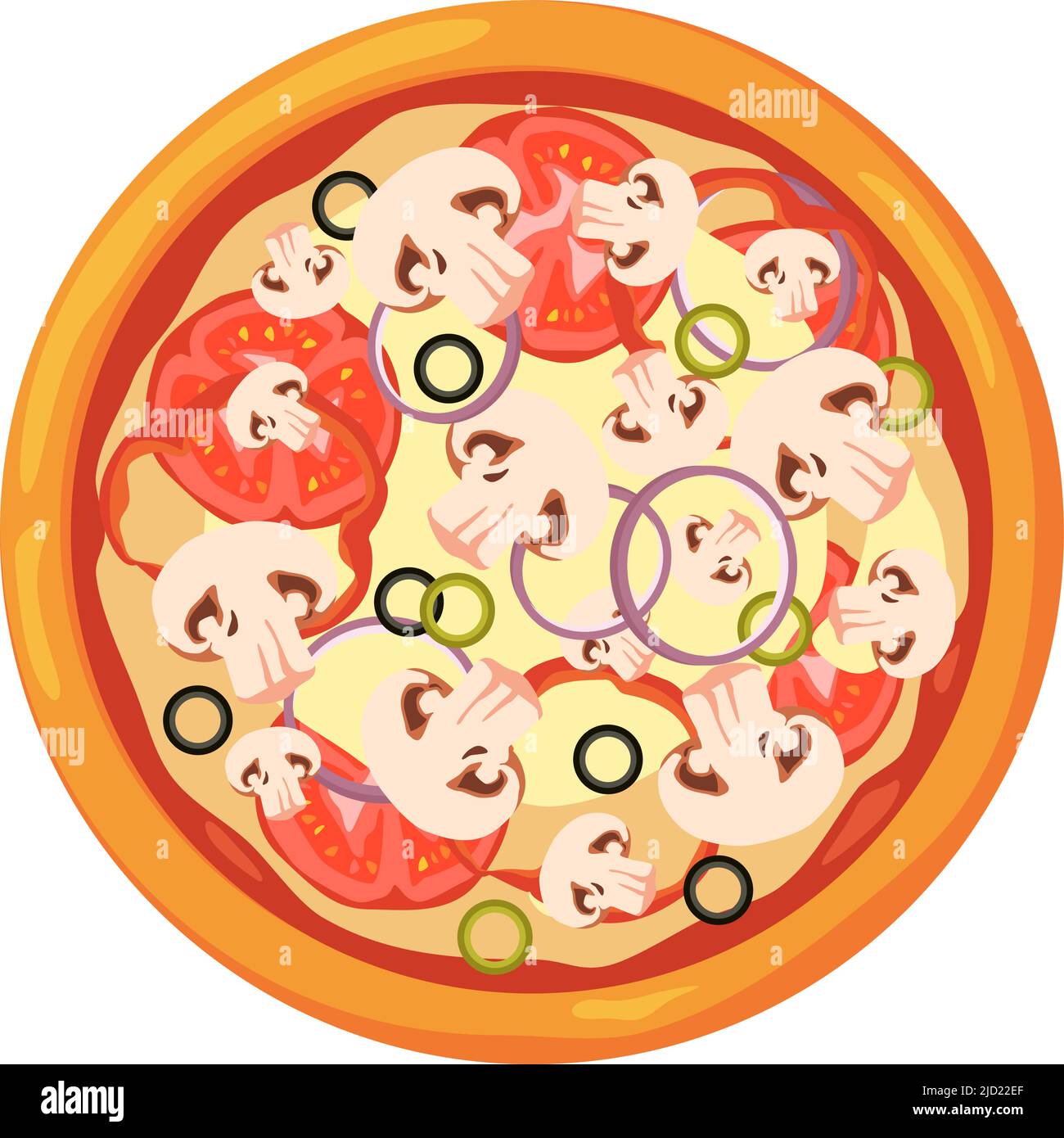 Pizza Pie Cartoon Pizza Pie Vector Images (over 5,200)