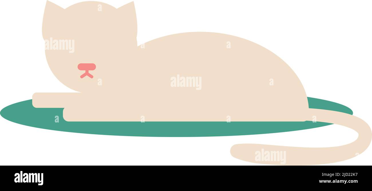 Indoor cat icon Cut Out Stock Images & Pictures - Alamy