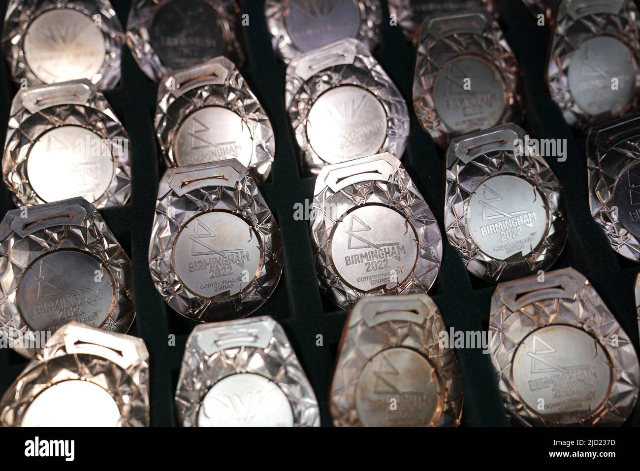 Commonwealth games medals being minted at Toye, Kenning and Spencer in ...