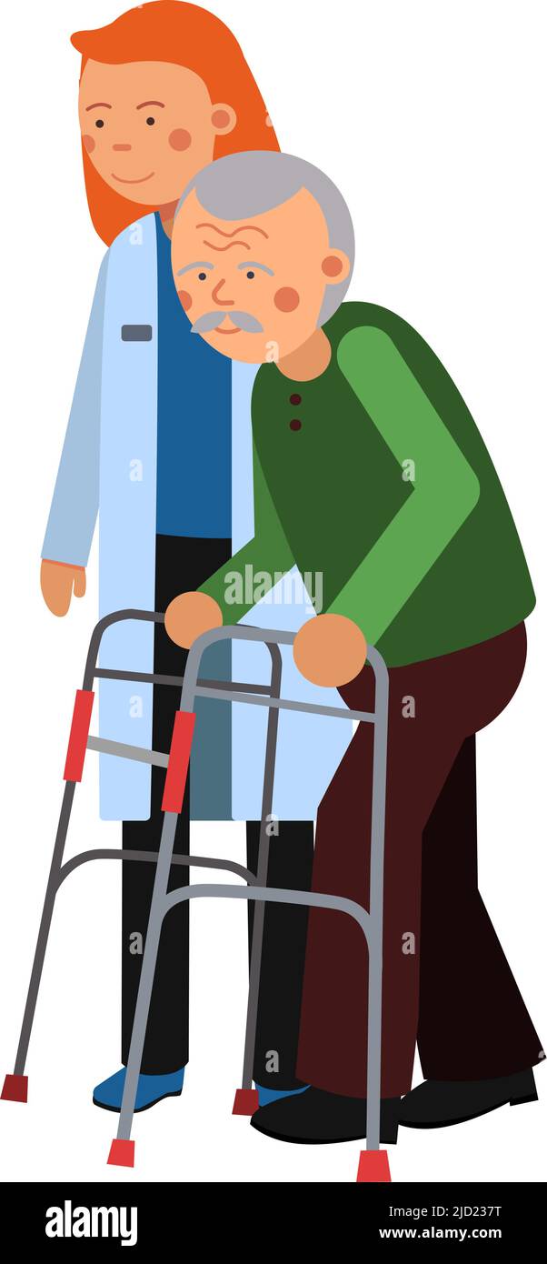 Senior home aid Cut Out Stock Images & Pictures - Alamy