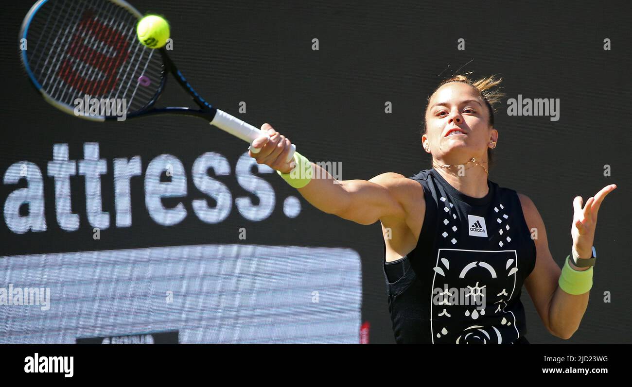 Berlin, Germany. 17th June, 2022. Tennis: WTA Tour, quarterfinals ...