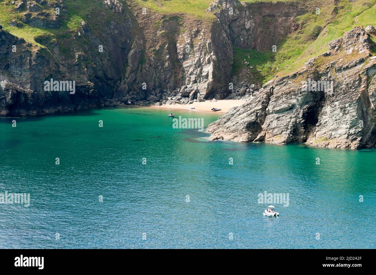 South West Coast Path near Prawle Point, Devon, England Stock Photo - Alamy