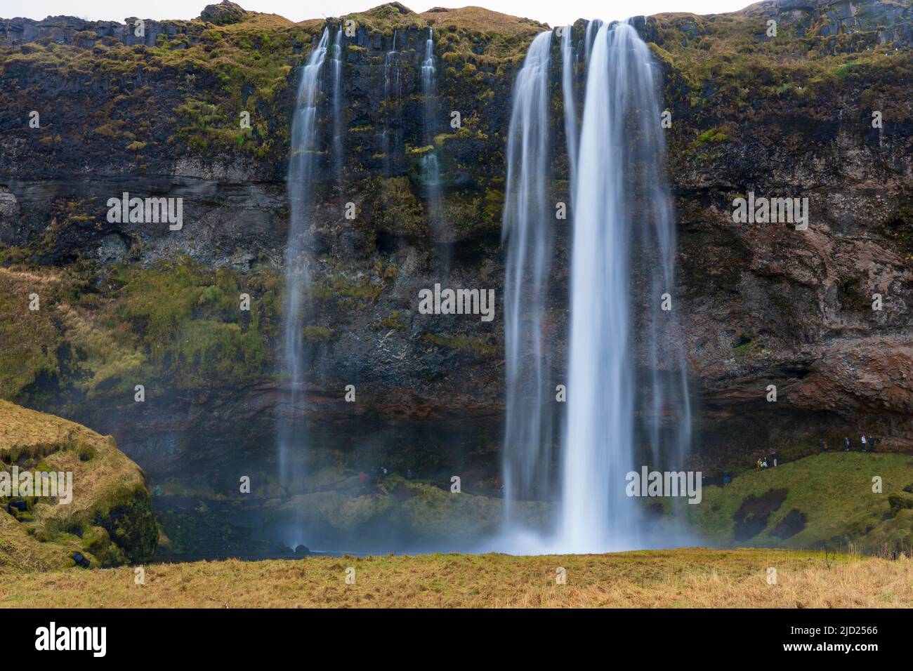 Seljalandsfoss waterfall, Iceland Stock Photo - Alamy