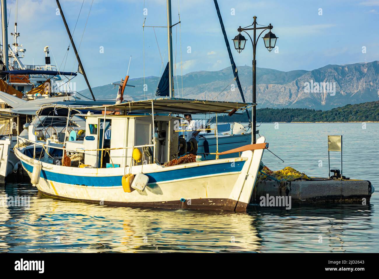 fisherboat - Fischerboot Stock Photo - Alamy