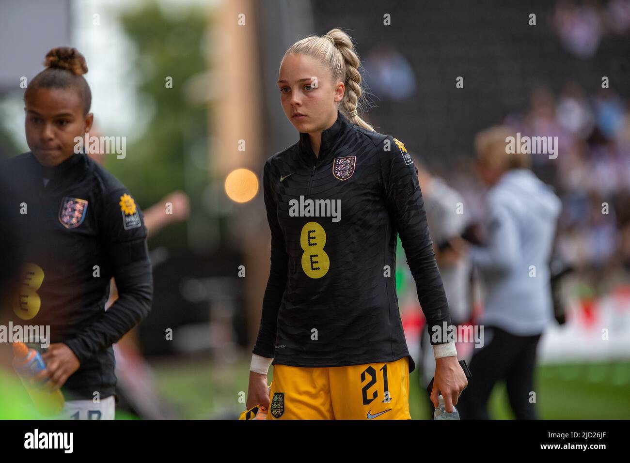 Thursday, 16th June 2022. Ellie Roebuck. England vs Belgium ...