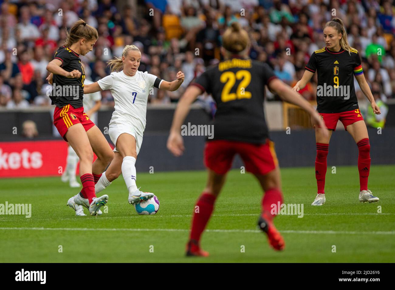 Thursday, 16th June 2022. Beth Mead. England vs Belgium. International ...