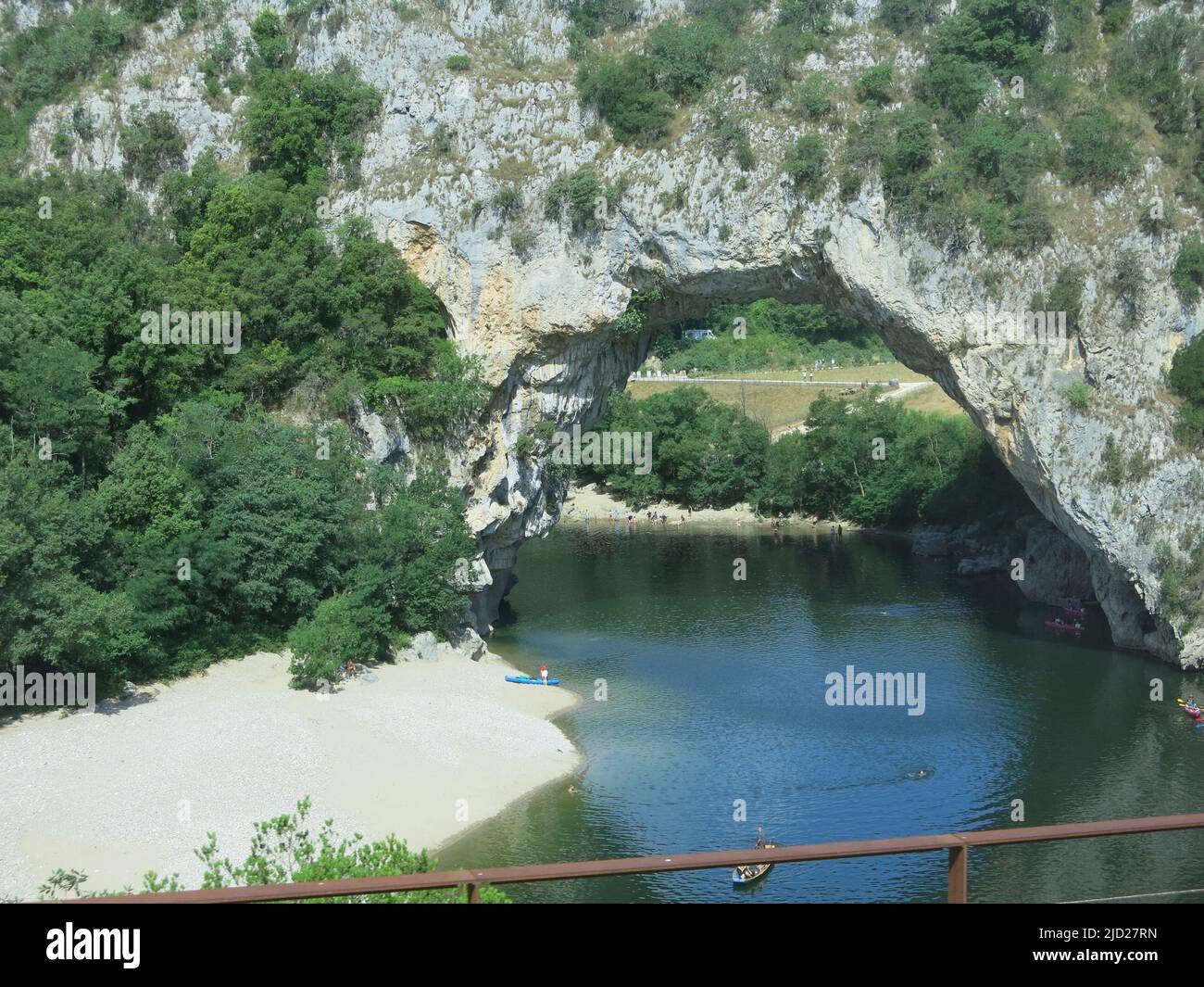 The Pont d'Arc is the largest natural arch in Europe, one of the ...