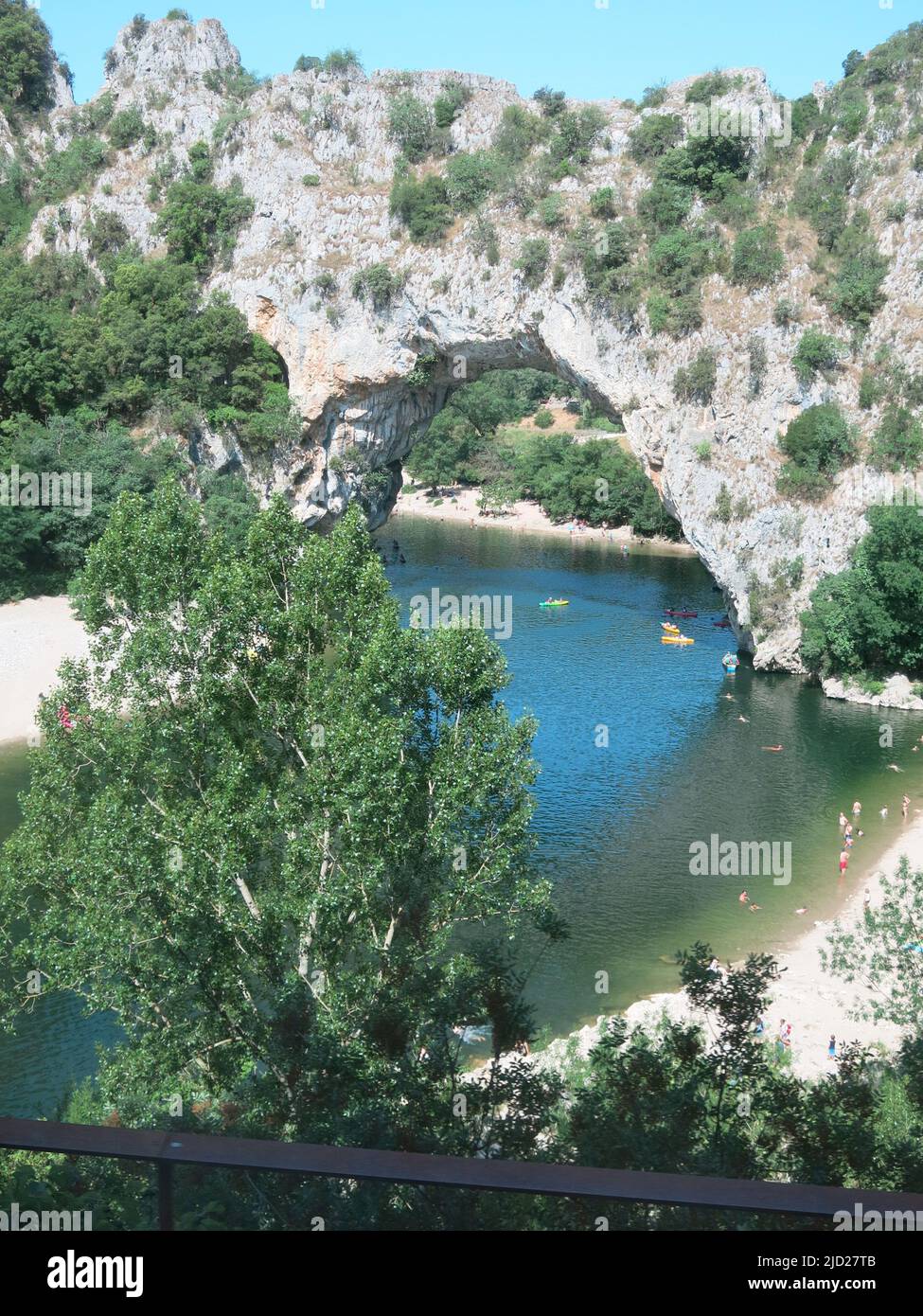 The Pont d'Arc is the largest natural arch in Europe, one of the ...