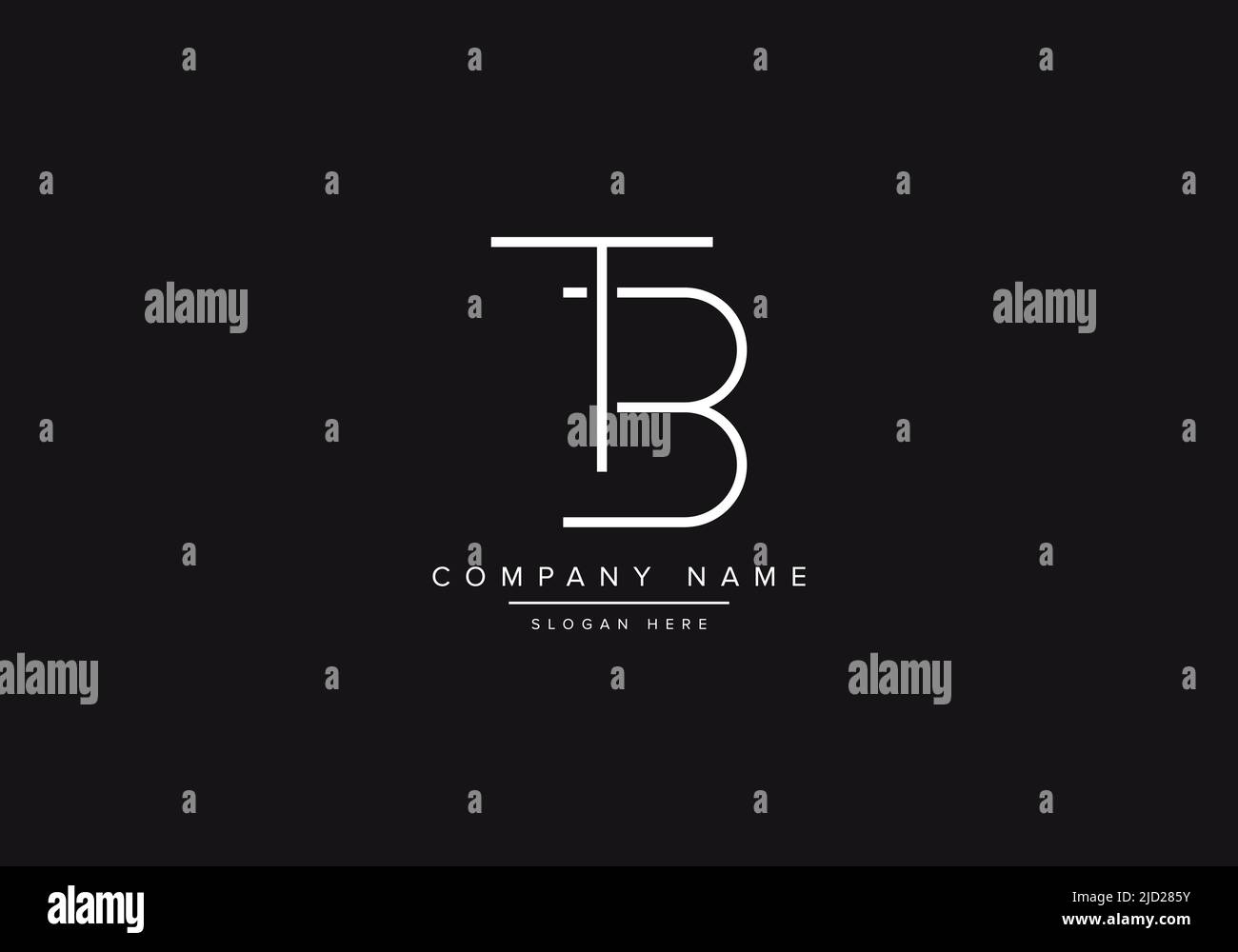 Alphabet letter icon logo TB Stock Vector Image & Art - Alamy