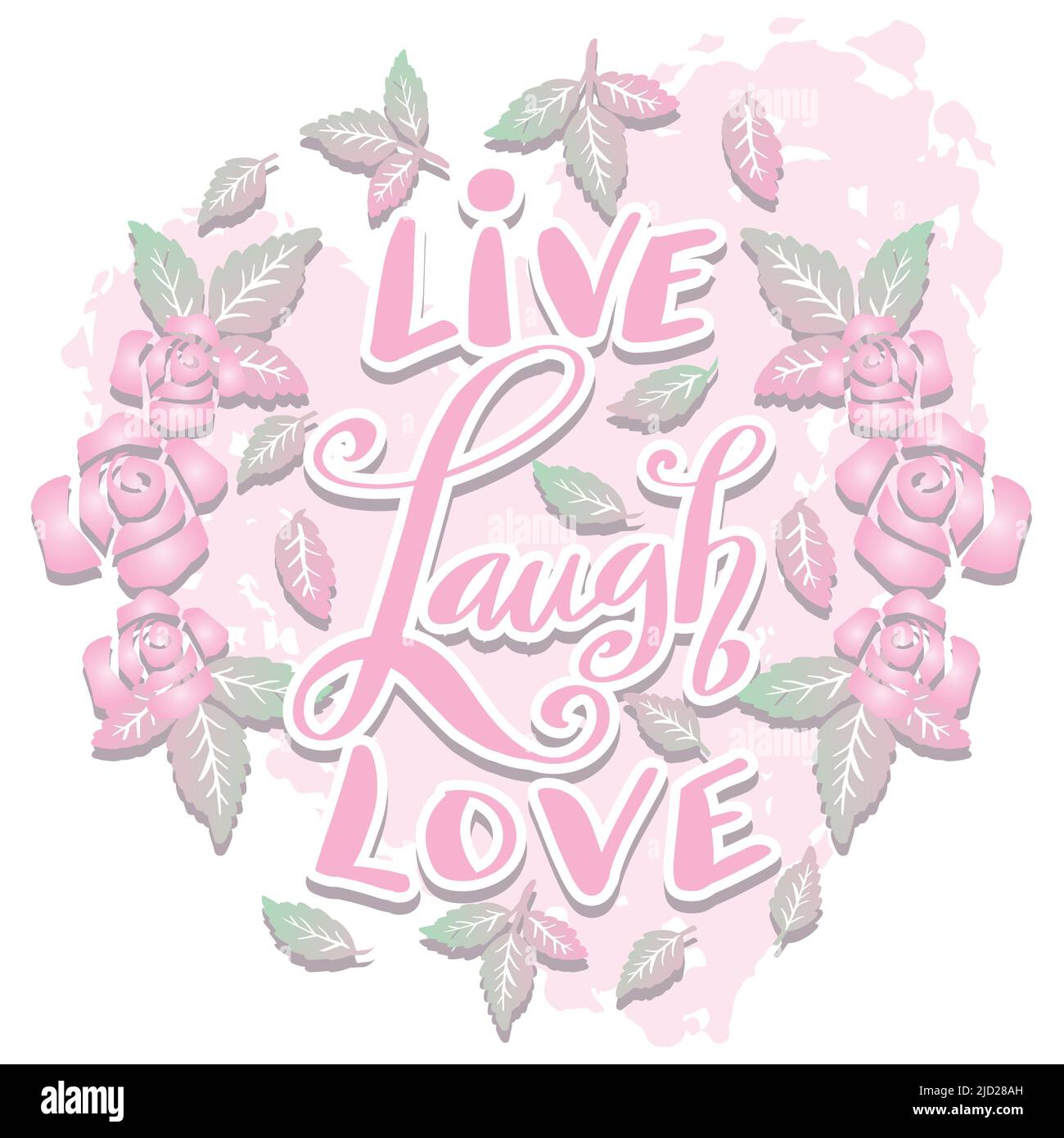 Live Laugh Love Quotes Oliver Gal 'Live Laugh Love' Typography And
