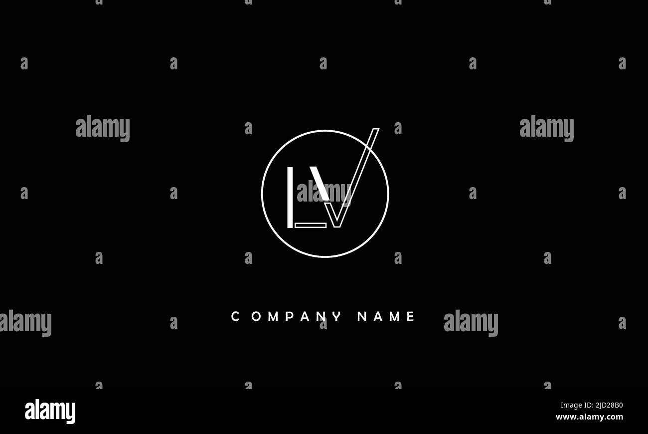 Lv letters hi-res stock photography and images - Alamy