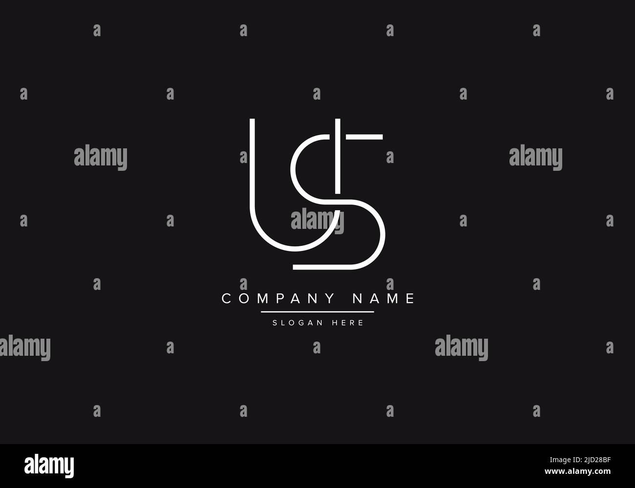 Alphabet letter icon logo US Stock Vector Image & Art - Alamy