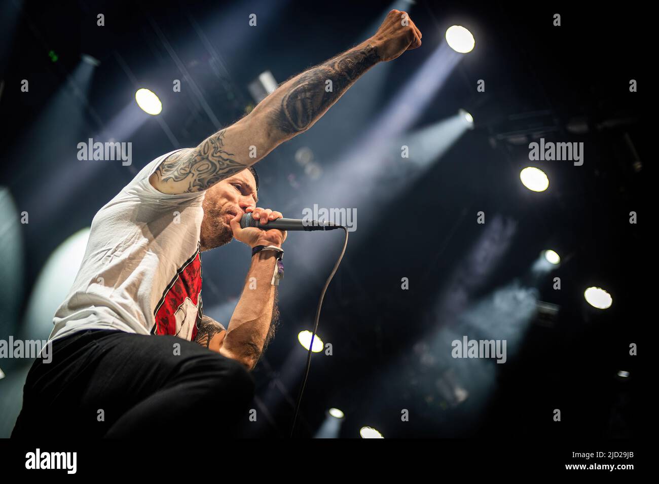 Copenhagen, Denmark. 16th June, 2022. The Swedish hardcore punk band ...