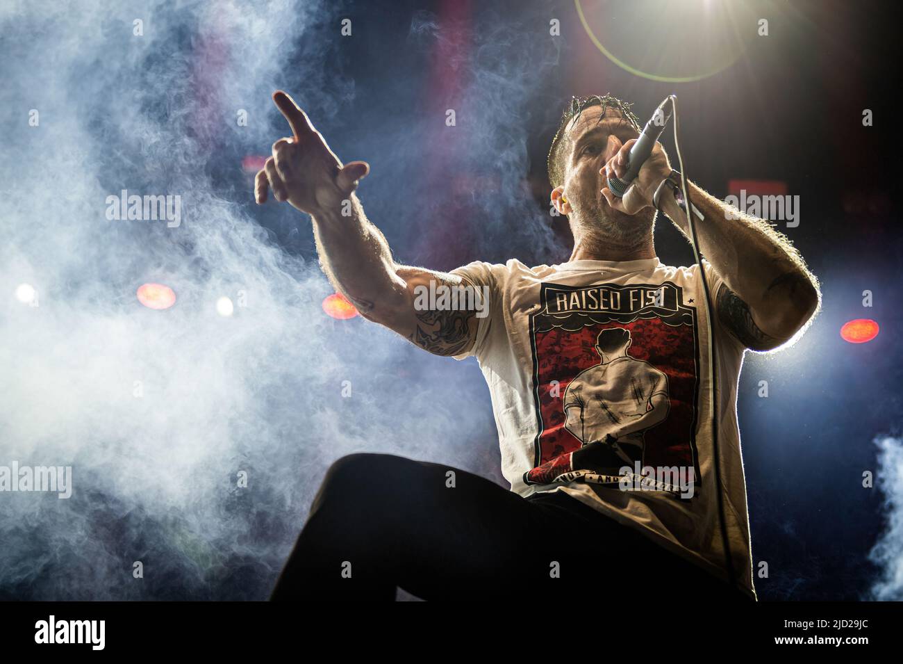 Copenhagen, Denmark. 16th June, 2022. The Swedish hardcore punk band ...