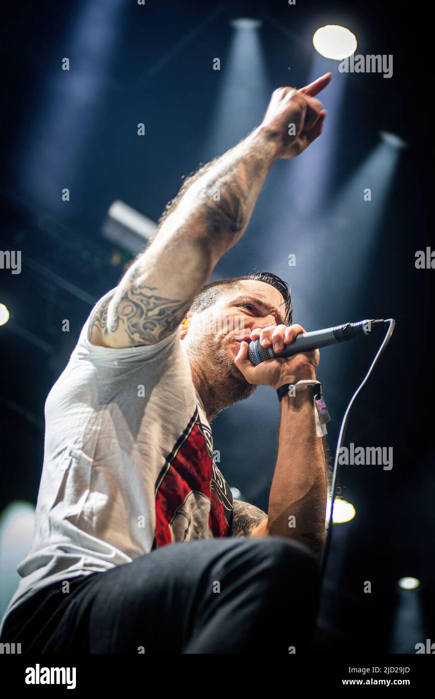 Copenhagen, Denmark. 16th June, 2022. The Swedish hardcore punk band ...