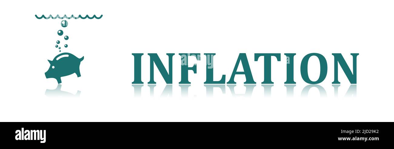 Illustration of an inflation concept Stock Photo - Alamy