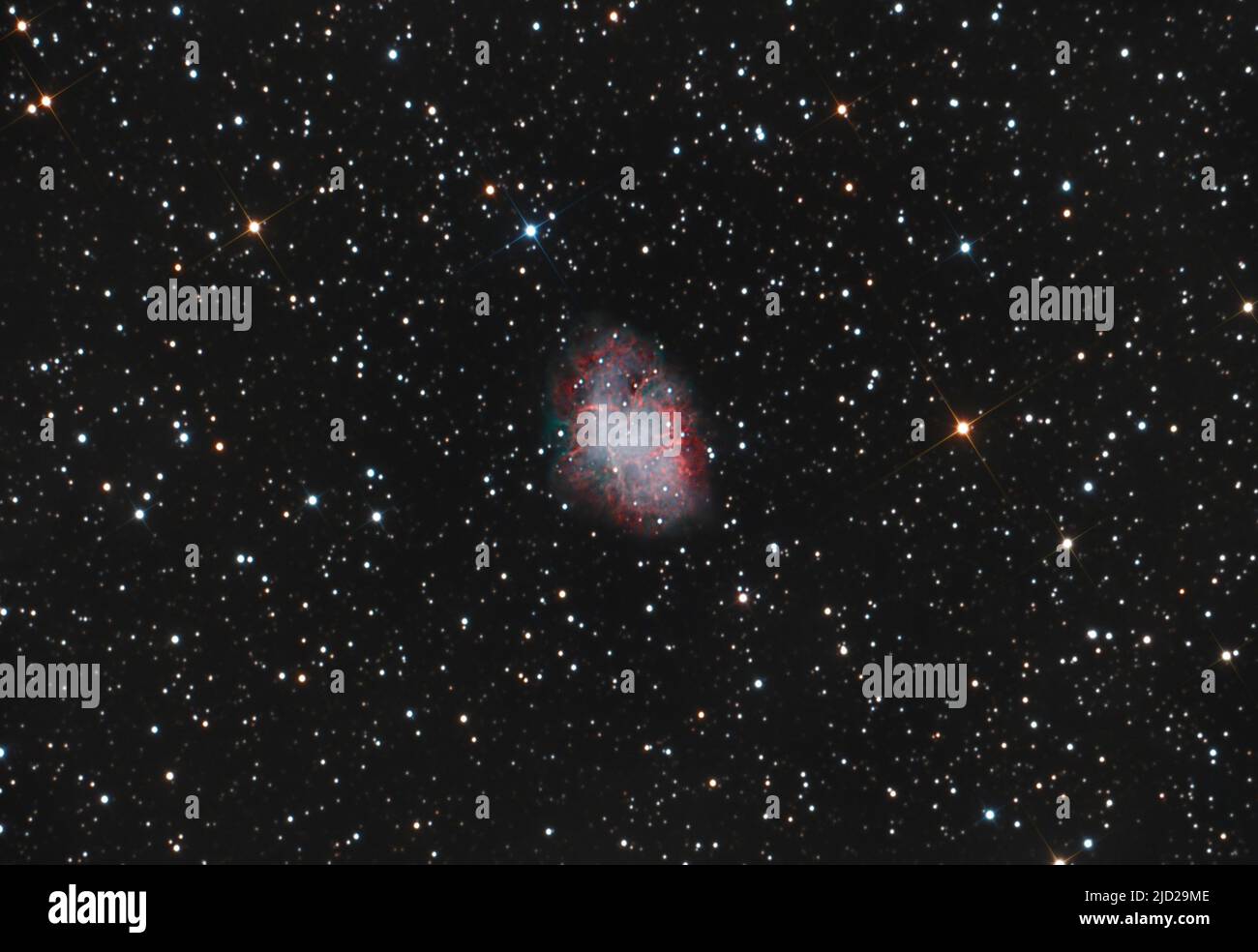 The Crab Nebula (Messier 1) in constellation Taurus Stock Photo - Alamy