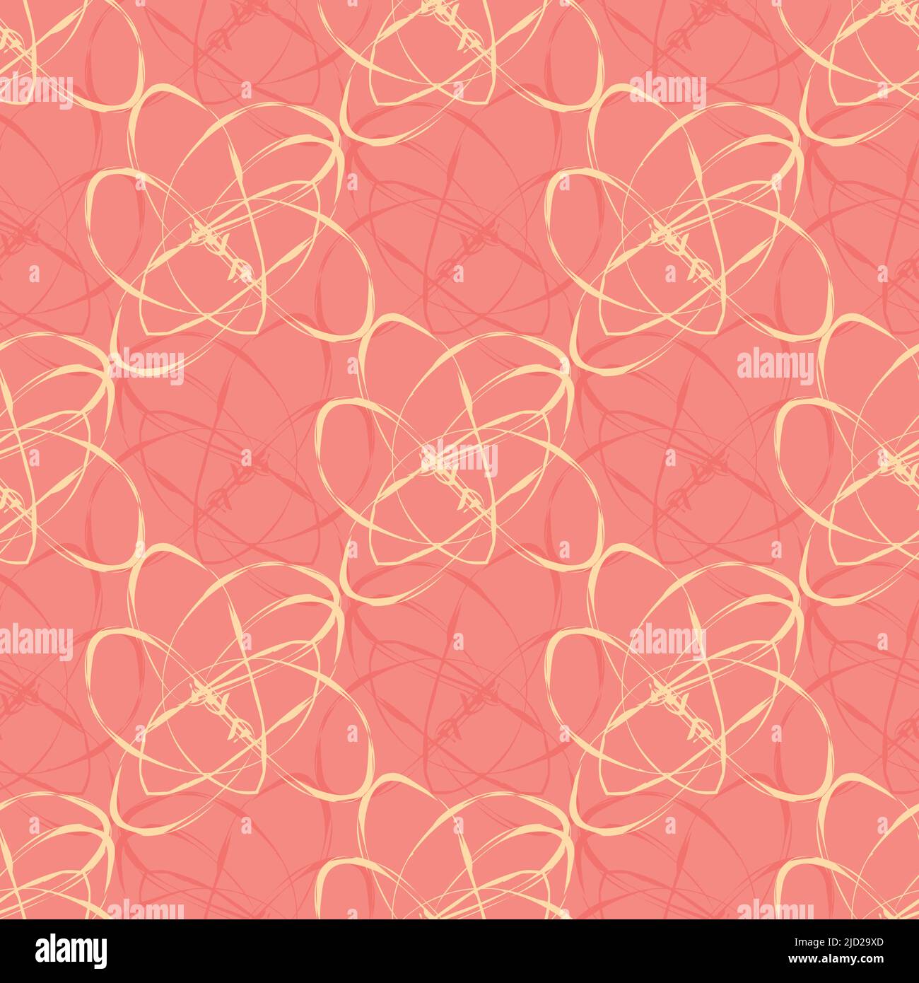 Abstract wild meadow flower weave texture seamless vector pattern ...
