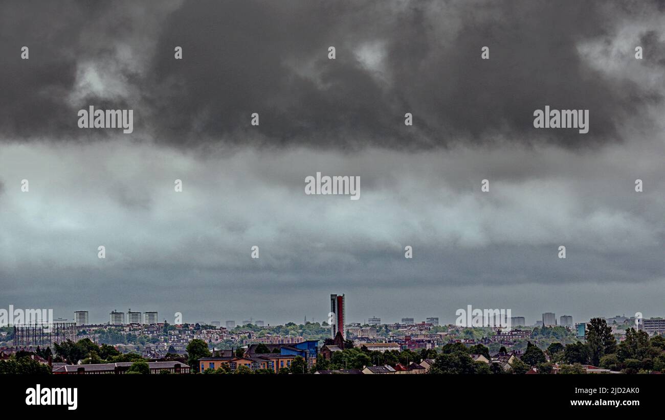 Gotham city skyline hi-res stock photography and images - Alamy