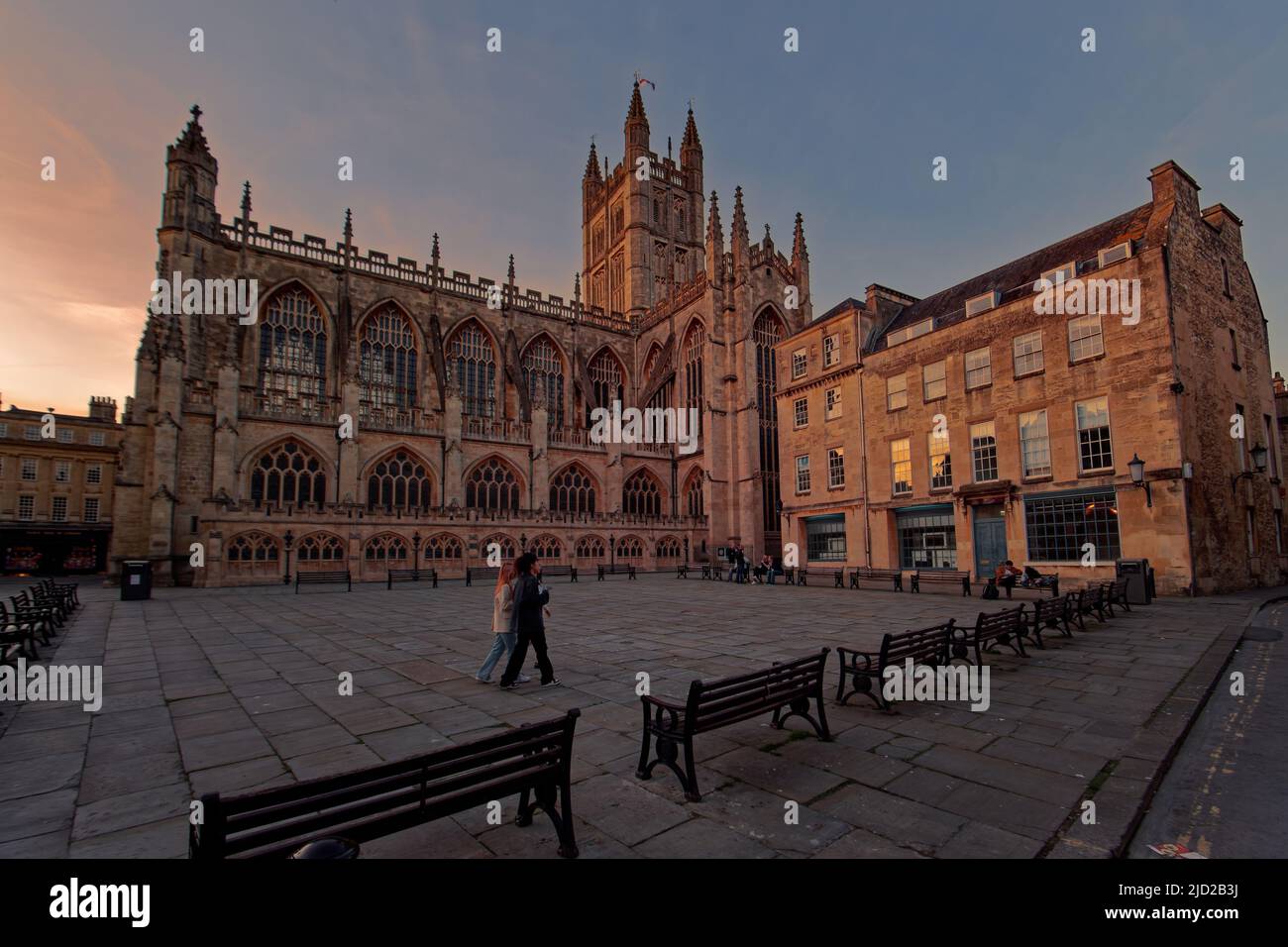 Pulteney bridge bath sunset hi-res stock photography and images - Alamy