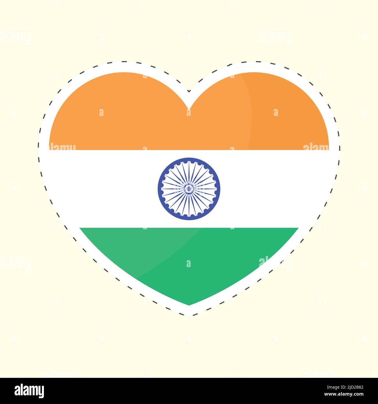 Indian national flag color badge Stock Vector Images - Alamy