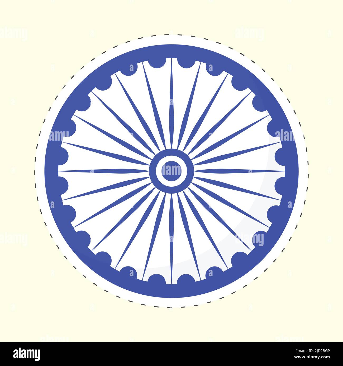 Ashoka wheel hi-res stock photography and images - Alamy